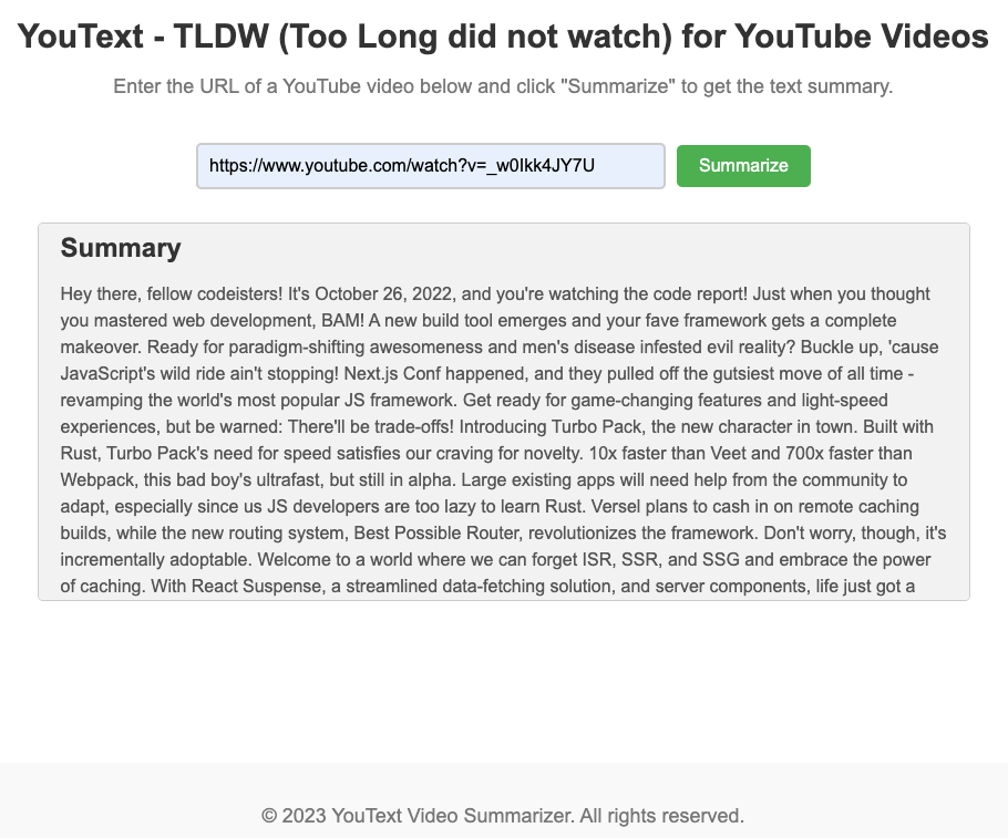 GitHub - Yasir-dev/text-tube