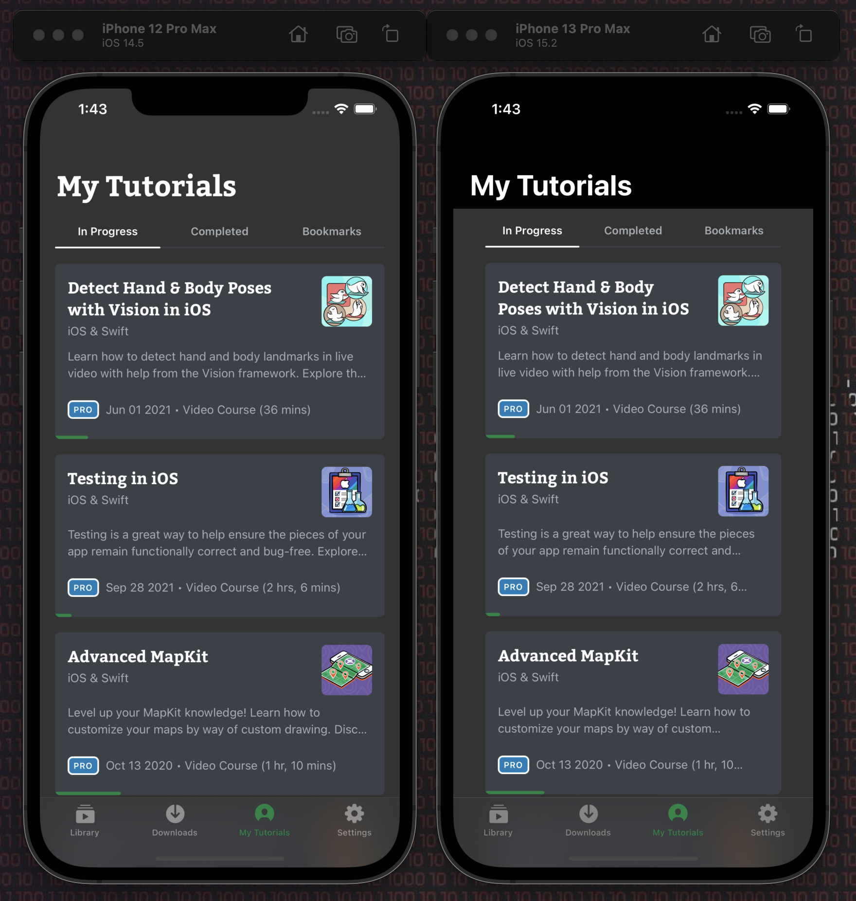 navigationBar wrong color for iOS 15.2 and higher · Issue #642 · razeware/emitron-iOS · GitHub