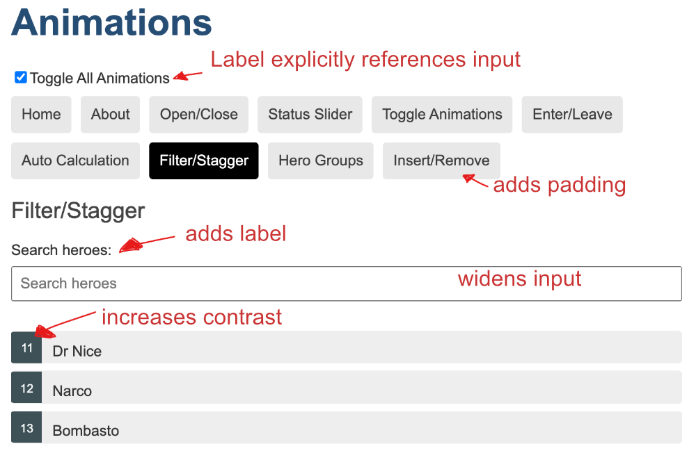 docs: improve accessibility of animations example by kapunahelewong ...