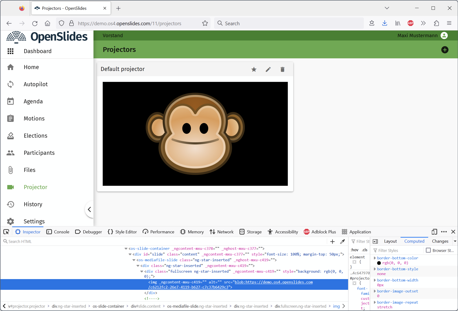 Projecting a file results in a black slide · Issue #2183 · OpenSlides/openslides-client · GitHub