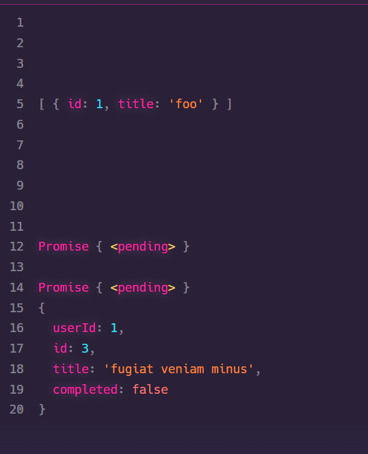 Promises are not resolved · Issue #380 · lukehaas/RunJS · GitHub