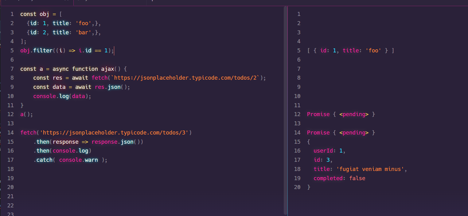 Promises are not resolved · Issue #380 · lukehaas/RunJS · GitHub