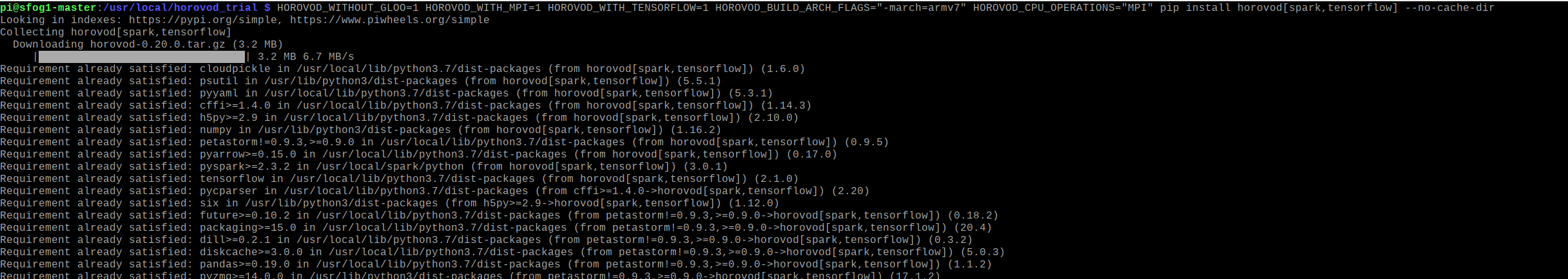 Could NOT find Tensorflow (missing: Tensorflow_LIBRARIES) (found suitable version "2.1.0 ...