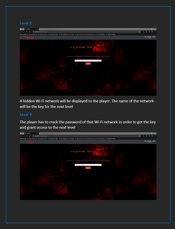 GitHub - VirajDissanayake/WOLF_CTF_Box