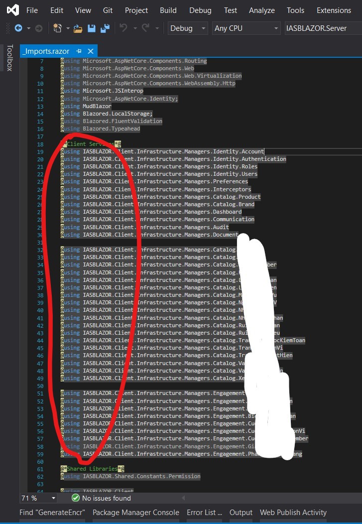 Question: Register services/ interface and performance? · Issue #147 · fullstackhero/blazor ...