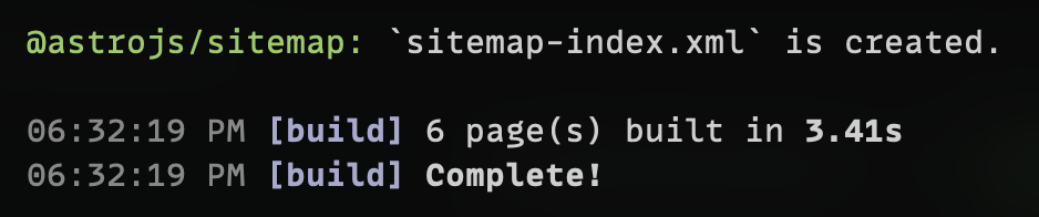 `@astrojs/sitemap` does not always output sitemaps to `dist/` · Issue ...