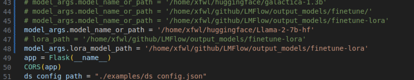 Lora训练后的Llama7b回答有问题，回答后跟Input：Instruction · Issue #661 · OptimalScale/LMFlow · GitHub