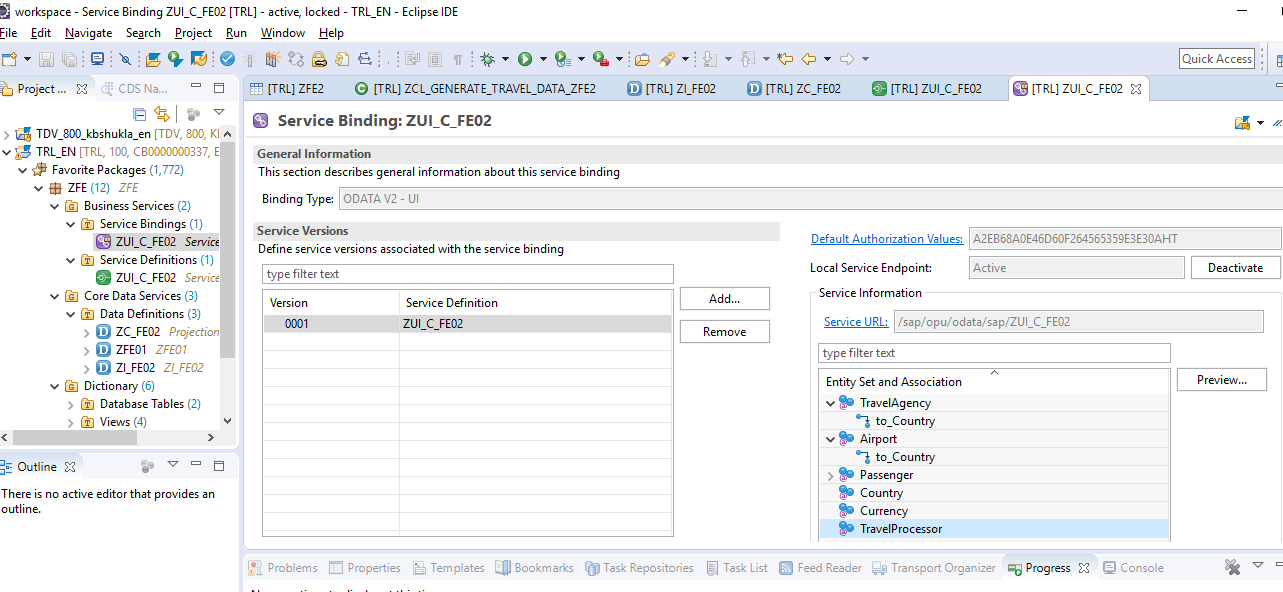 Define and Expose a CDS-Based Travel Data Model · Issue #4048 · sap-tutorials/Tutorials · GitHub