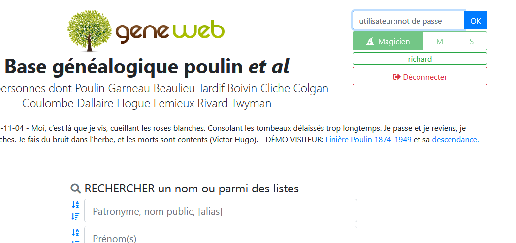 [BUG] Manitout not working? · Issue #1222 · geneweb/geneweb · GitHub