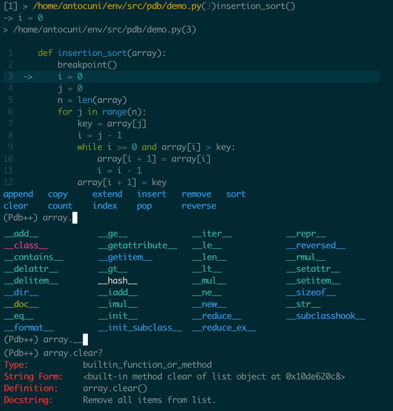 Pdb A Drop in Replacement For Pdb the Python Debugger 