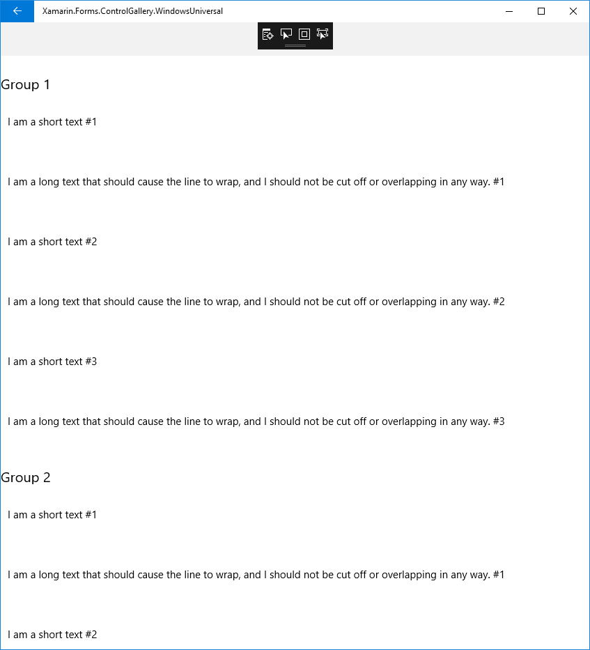 [UWP] Grouped items on Listview show white rows · Issue #2486 · xamarin/Xamarin.Forms · GitHub