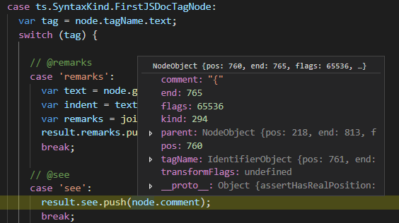 Support Jsdoc `see Link ` · Issue 29617 · Microsofttypescript · Github