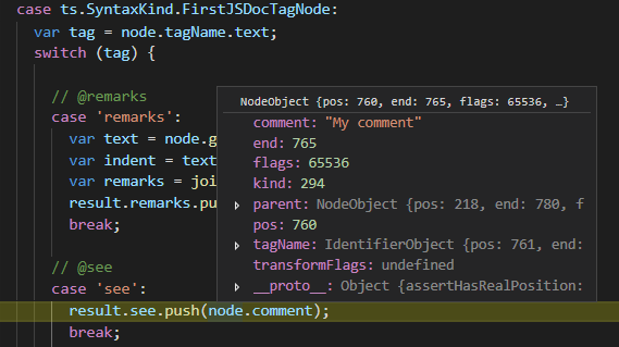 Support Jsdoc `see Link ` · Issue 29617 · Microsofttypescript · Github