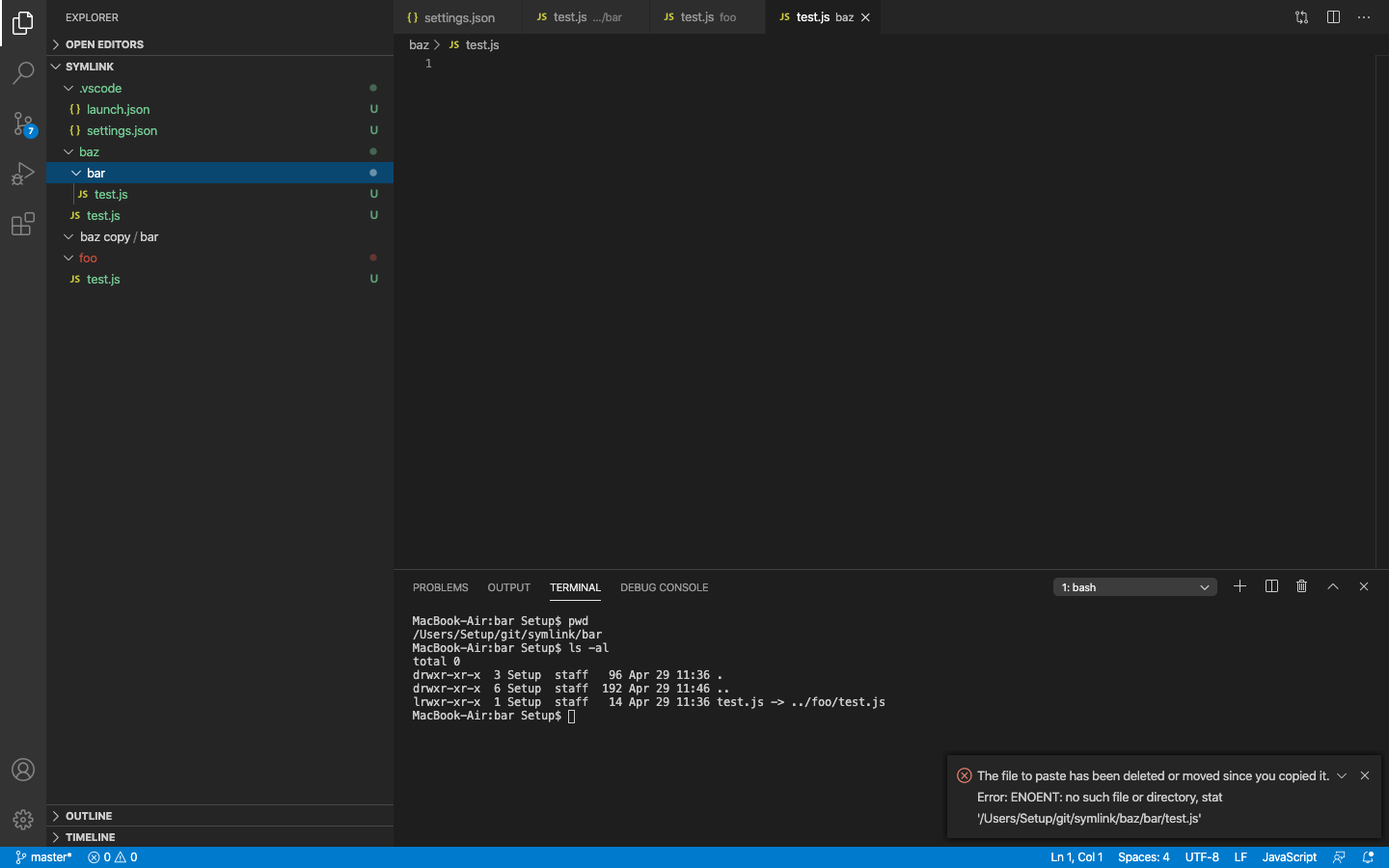 Copying a directory with a busted symlink results is partial directory copy · Issue #96648 ...