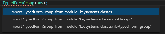 Angular Library produced NPM package that offers imports from public ...