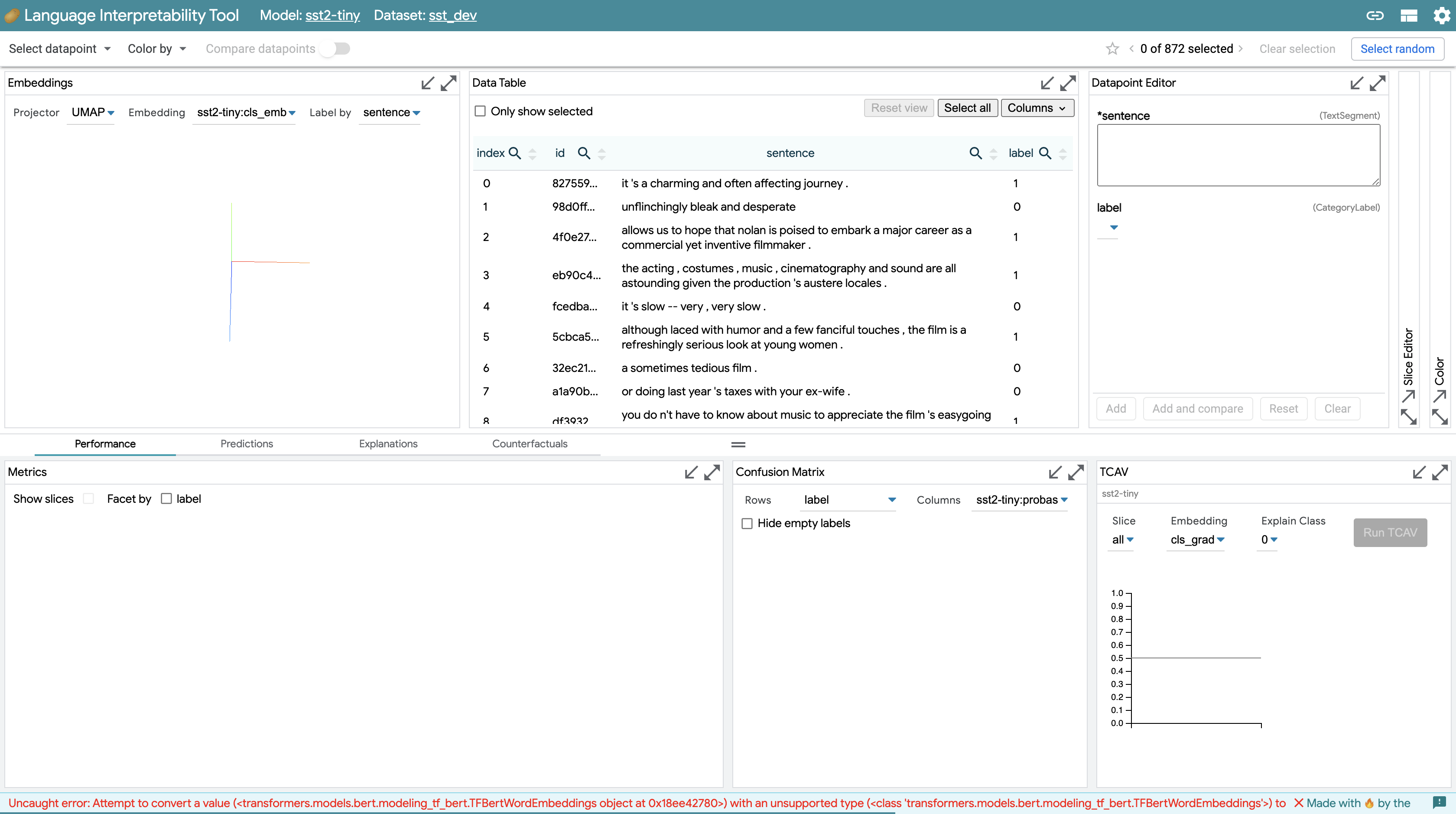 Issues loading tensorflow datasets · Issue #296 · PAIR-code/lit · GitHub