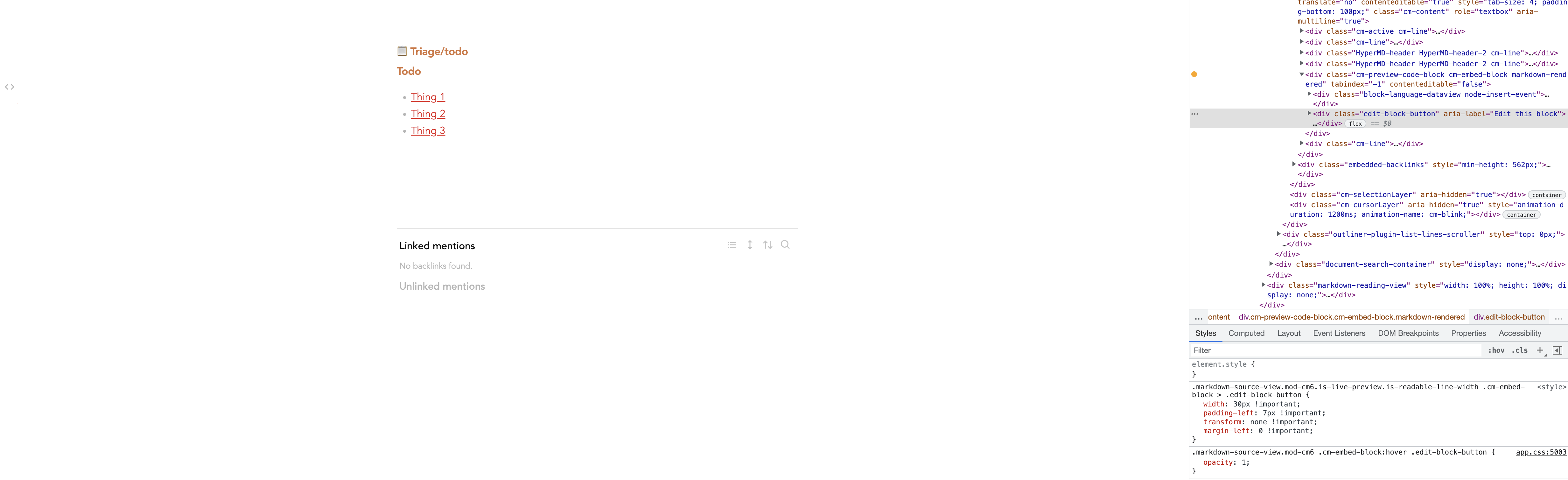 Dataview list padding/margin difference is too contrasting when switching between edit/preview ...