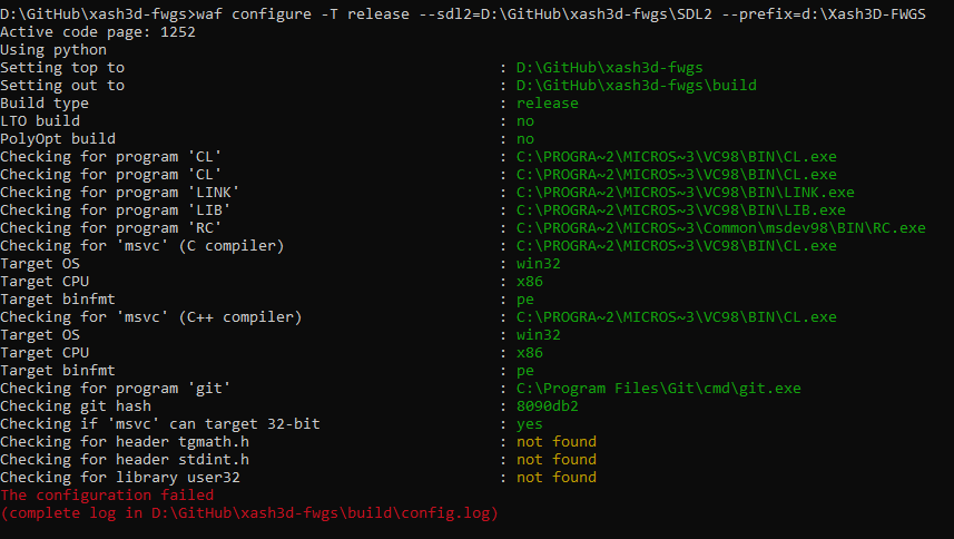 The configuration failed · Issue #128 · FWGS/xash3d-fwgs · GitHub
