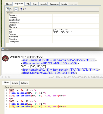 json.contains() acting strange inside an IF function · Issue #1368 · RPTools/maptool · GitHub