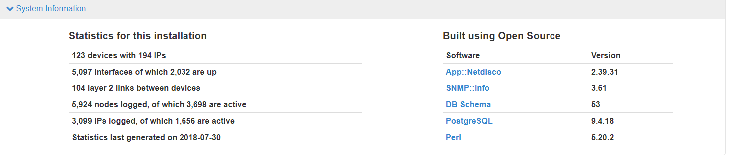 No devices show on connected ports · Issue #429 · netdisco/netdisco · GitHub