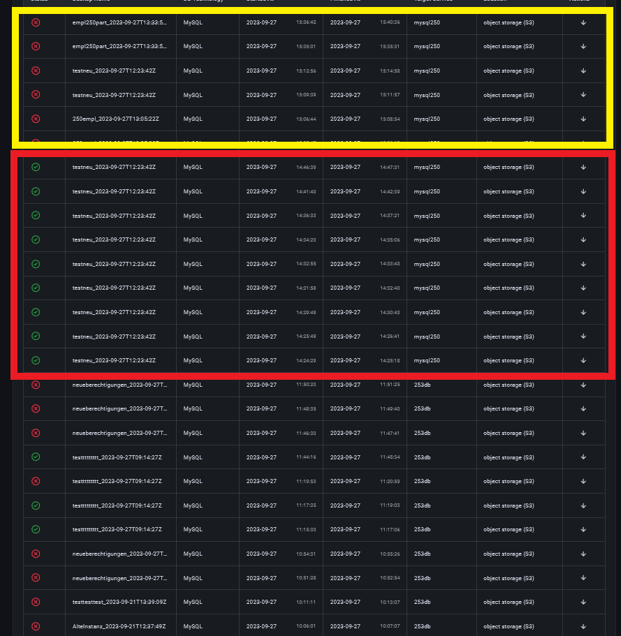 Error while restoring MySQL Backups · Issue #2509 · percona/pmm · GitHub