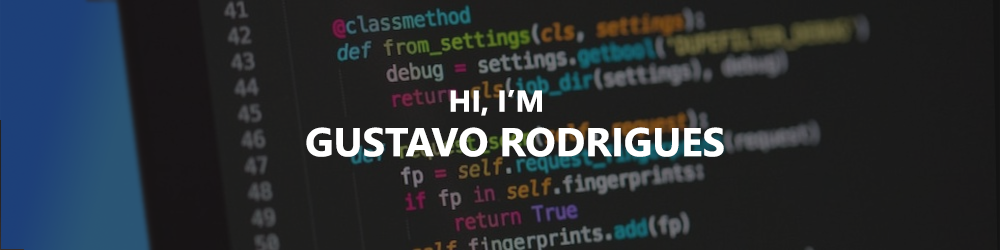 Ghustavo516 (Gustavo Rodrigues) · GitHub