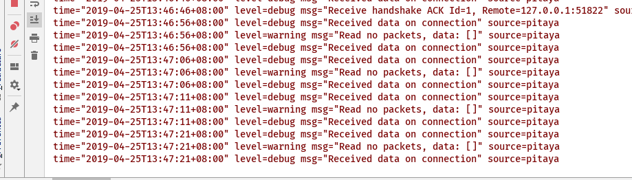 Always printing out "Read no packets, data: []" · Issue #99 · topfreegames/pitaya · GitHub