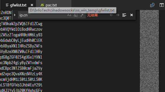 PAC 规则对于某些网址不生效，以及浏览器不能实时更新的问题 · Issue #2140 · shadowsocks/shadowsocks-windows · GitHub