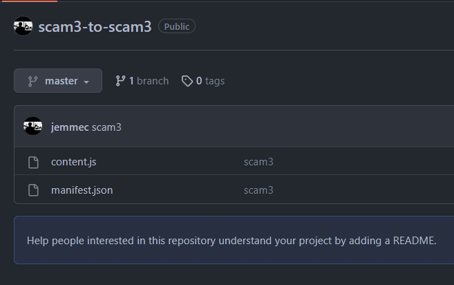 GitHub - jemmec/web3-to-scam3: Replaces all instances of web3 with scam3, because it's truth.