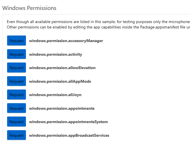 React Native Gallery Permissions The Name Property Of An Element