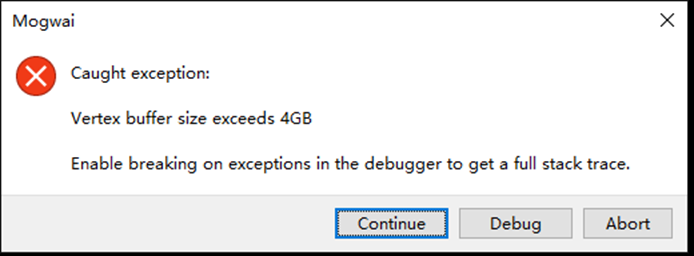 How is Falcor able to load 3 billion triangles scene? · Issue #314 · NVIDIAGameWorks/Falcor · GitHub