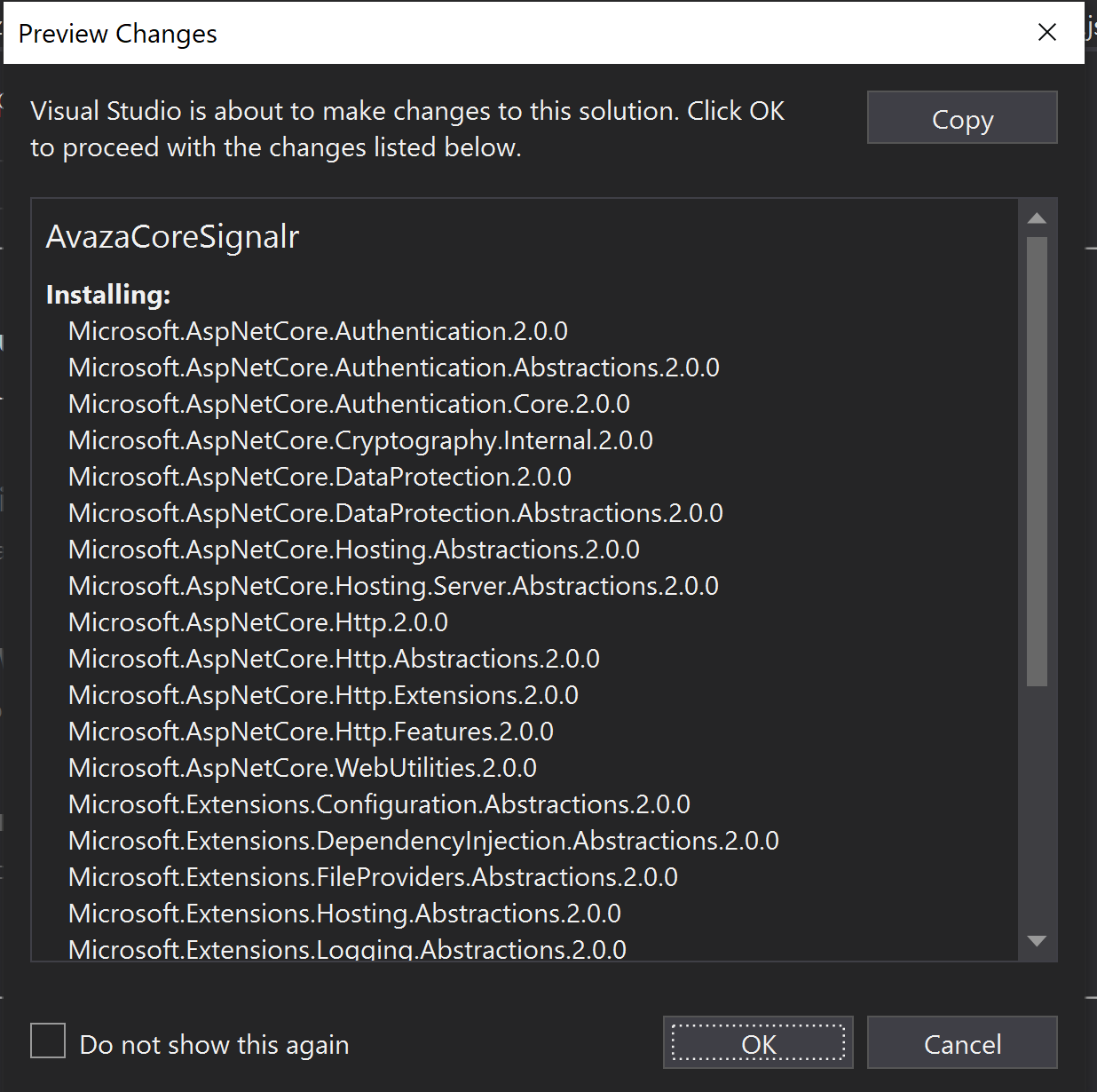 Support Core 3? Nuget says it needs to install lots of 2.0 dependencies · Issue #15 · synercoder ...