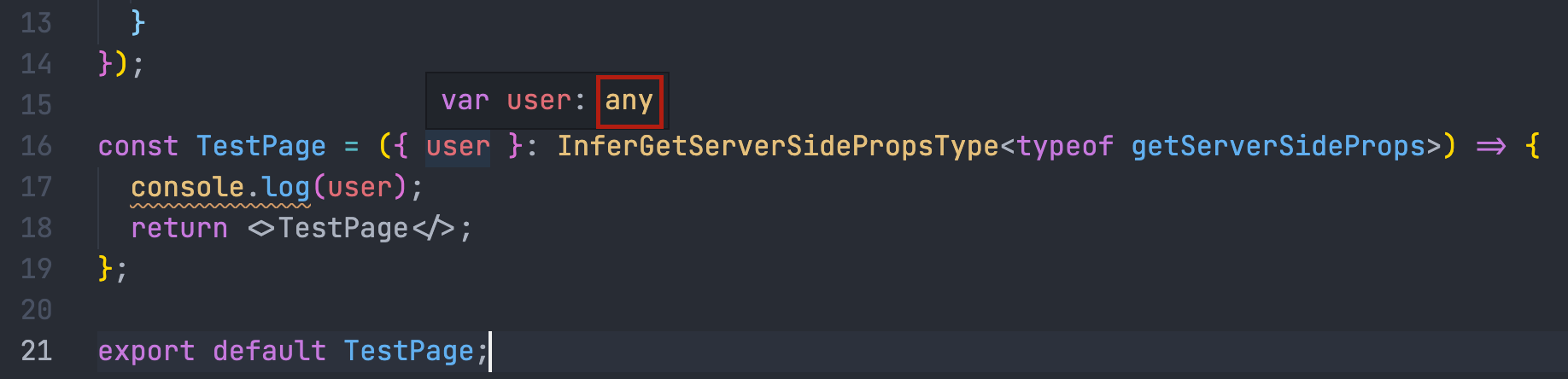 InferGetServerSidePropsType does not work! · vercel next.js ... InferGetServerSidePropsType does not work! · vercel next.js ...