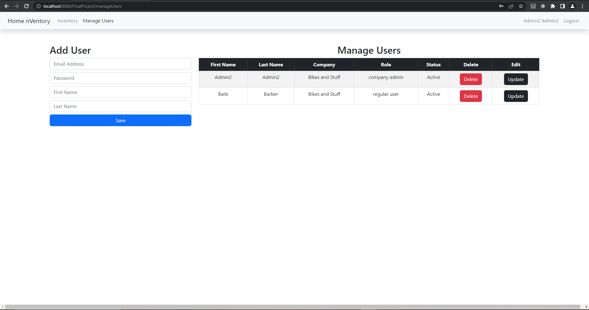 GitHub - dakotachatt/Home-Inventory-Manager: Home inventory management ...