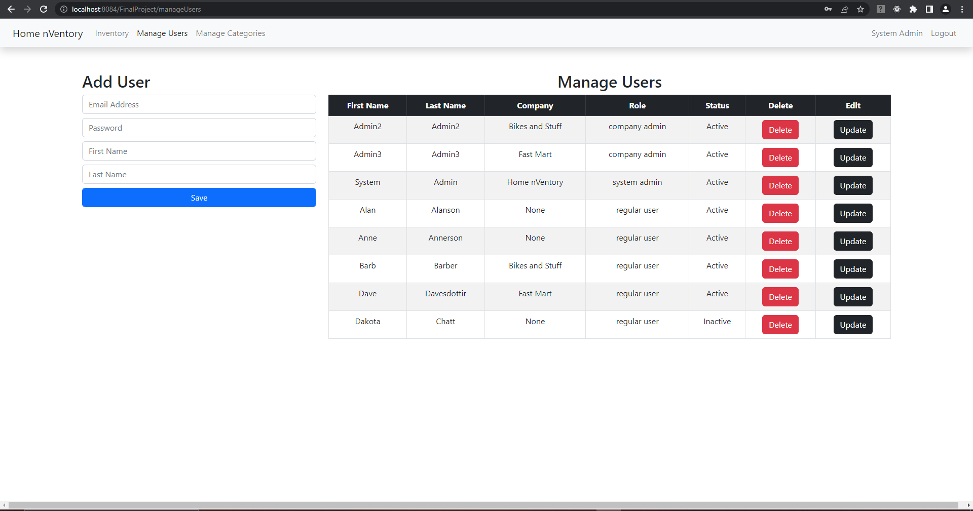 GitHub - dakotachatt/Home-Inventory-Manager: Home inventory management ...