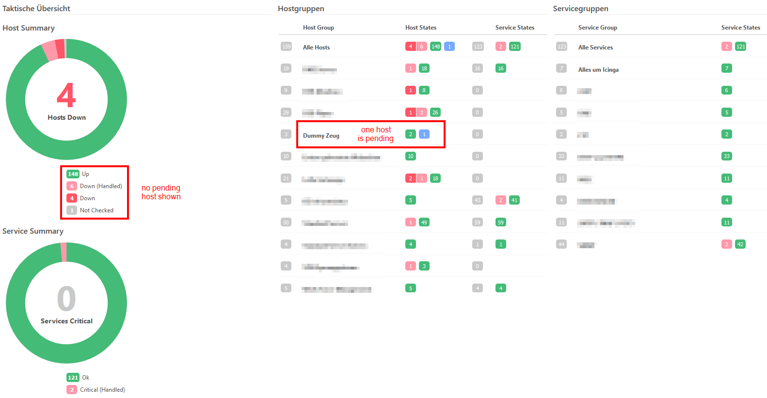 Tactical overview showing "-1 pending" hosts · Issue #4174 · Icinga/icingaweb2 · GitHub