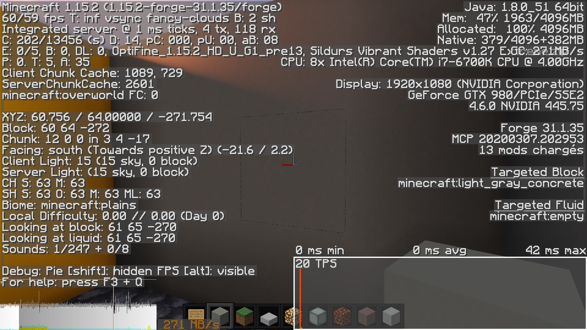 [1.15.2] Mouseover highlight not showing or being weird with shaders ...