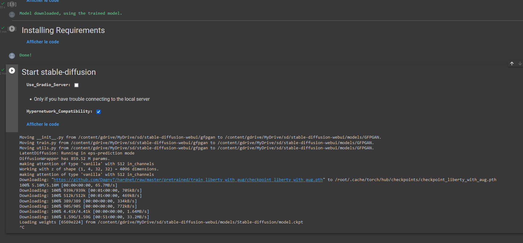 my stable-diffusion don't start · Issue #476 · TheLastBen/fast-stable-diffusion · GitHub