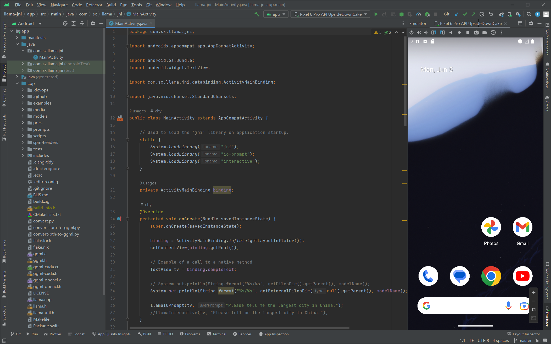 GitHub - shixiangcap/llama-jni: Android JNI for port of Facebook's ... GitHub - shixiangcap/llama-jni: Android JNI for port of Facebook's ...