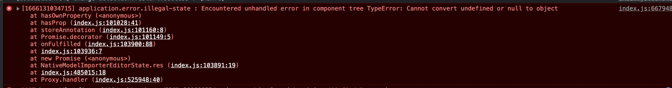 Bug Cannot Load Entities In Model Importer · Issue 1571 · Finos