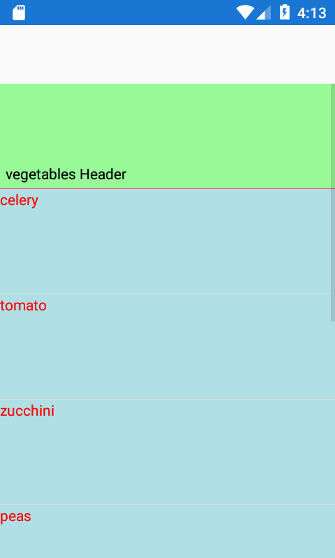 Listview Rowheight Affects The Groupheader · Issue 3970 · Xamarin