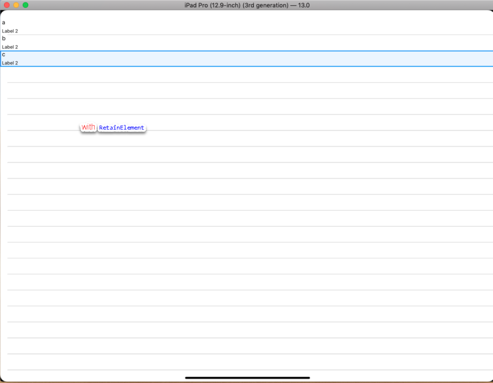 [Bug] selection view for CellView Not working On iOS when using CachingStrategy="RecycleElement ...