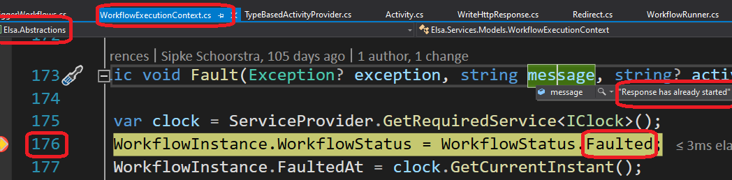 Resuming a workflow from among multiple suspended workflows makes other workflows faulted ...