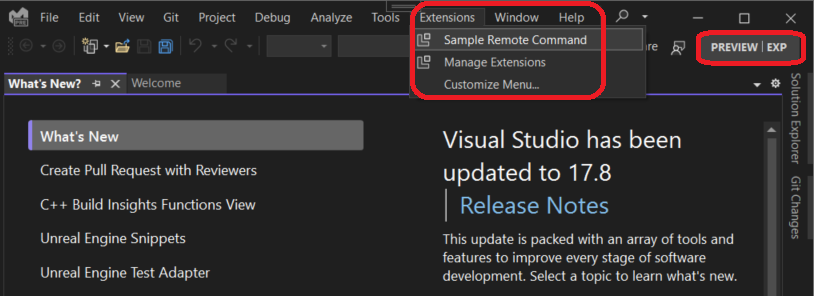 Getting the exception Could not load file or assembly 'ServiceHub.Host.Extensibility.Contracts ...