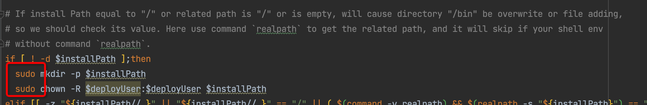 [Bug] [install.sh] The install.sh file does not determine whether the user has sudo privileges ...