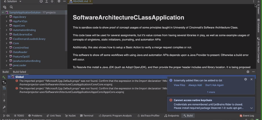 FinalProject PT2 - alekhyachalla/SoftwareArchitectureCLassApplication ...