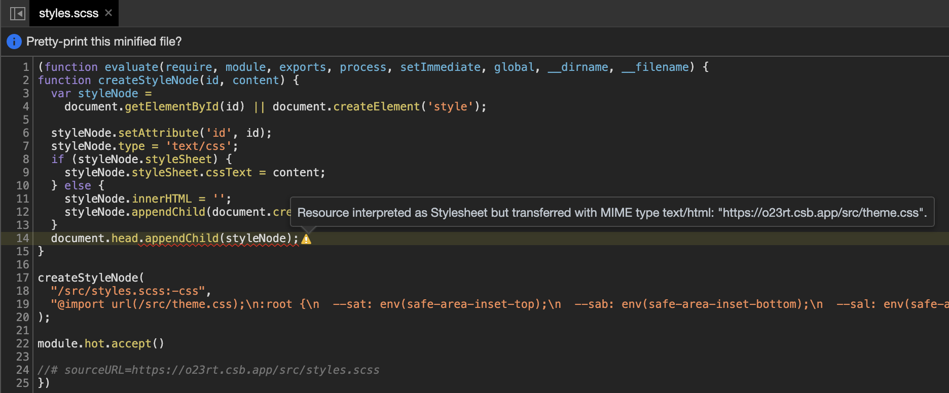 Theme style variables are not applied in Codesandbox · Issue #1346 ...