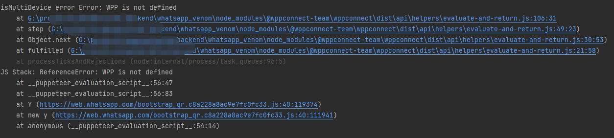 WPP is not defined · Issue #1335 · wppconnect-team/wppconnect · GitHub