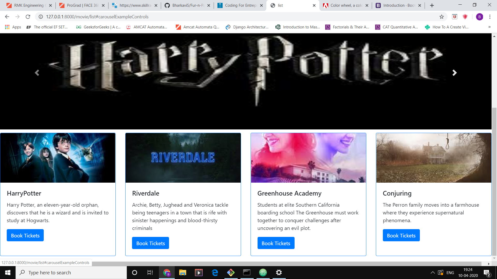 Github Bsachithanandam Django Movieapp