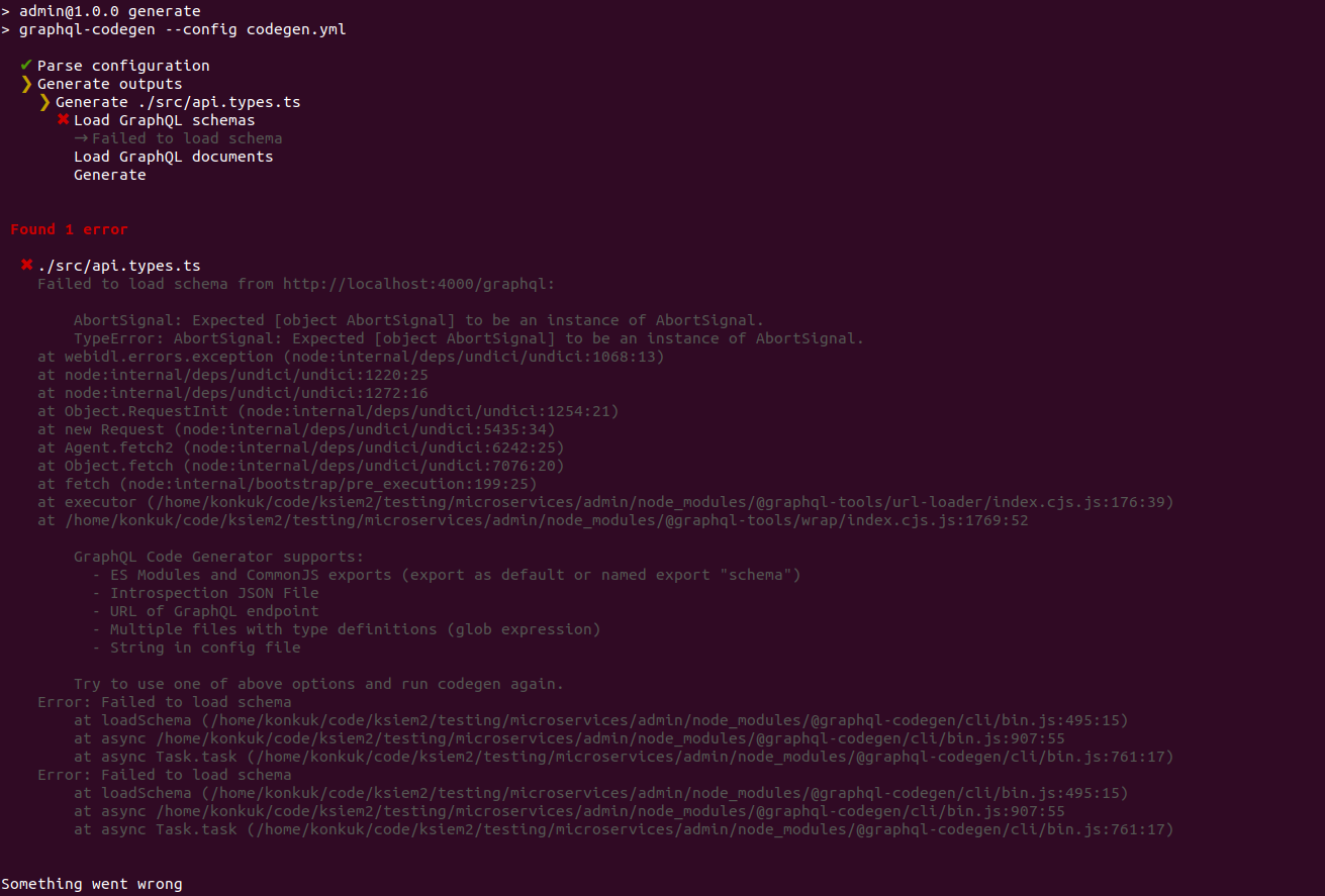 Errors while generating a fresh project · Issue #318 · bluelibs/bluelibs · GitHub
